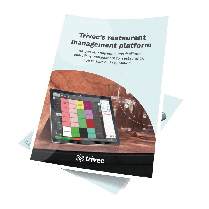 Kassesystem restaurant - Trivec